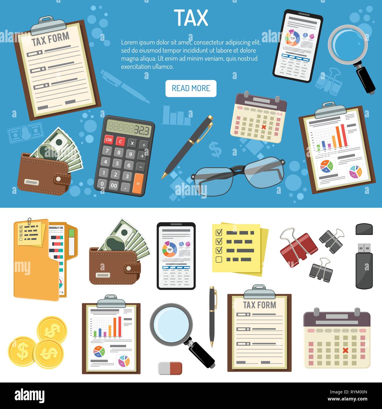 Finance accounting analysis service Stock Vector Images - Alamy