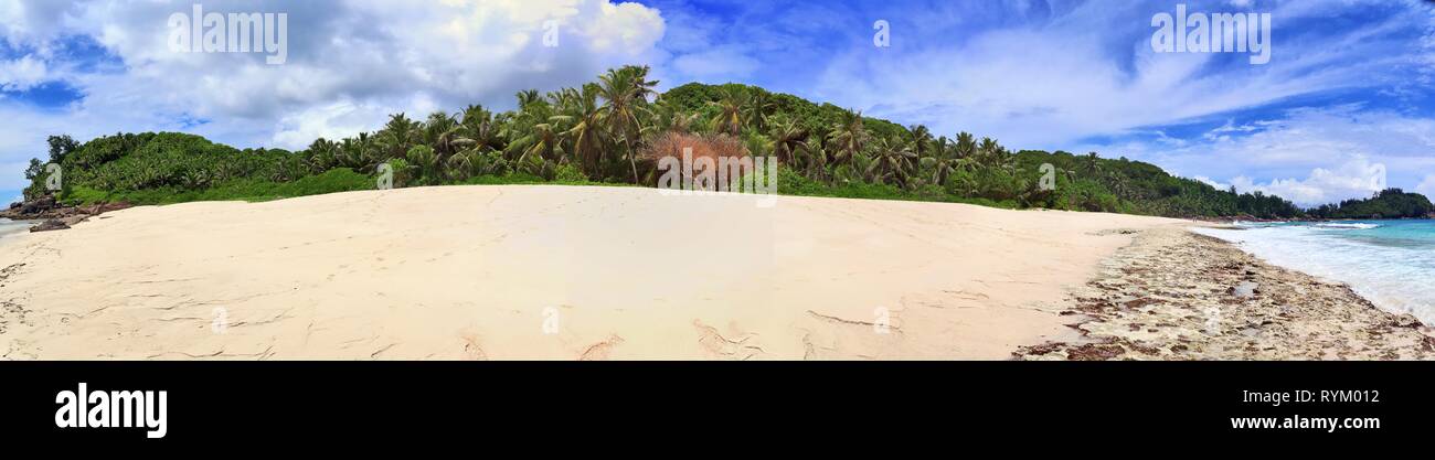 Stunning high resolution beach and landscape panorama taken on the ...