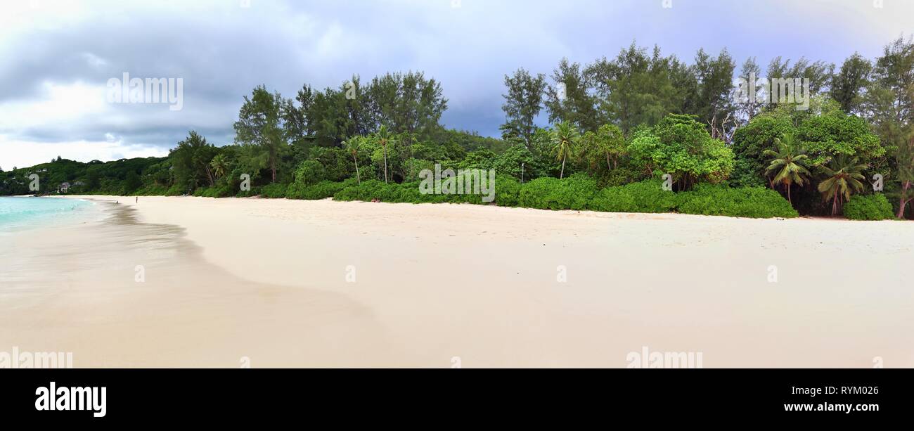 Stunning high resolution beach and landscape panorama taken on the ...