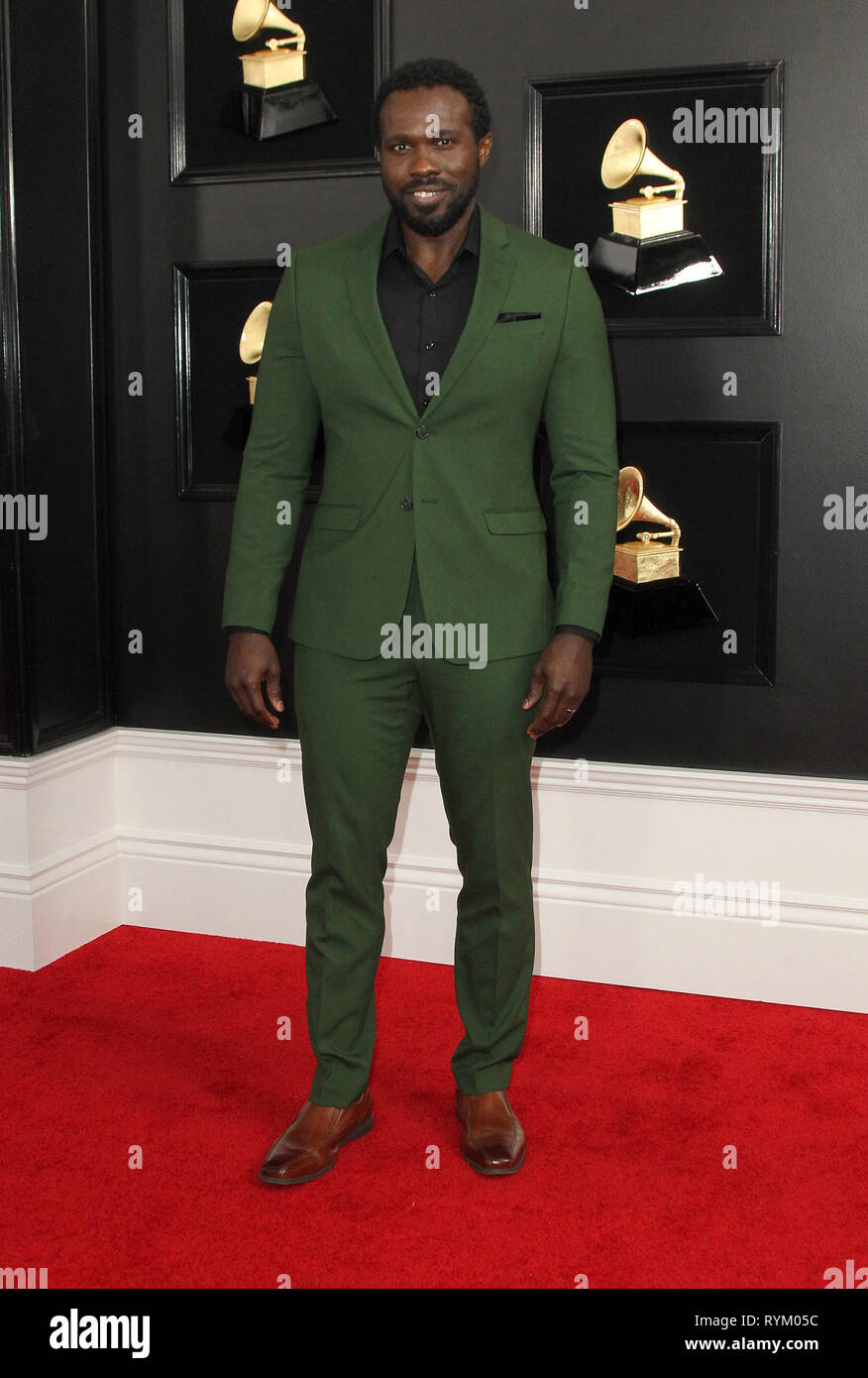 61st Annual Grammy Awards 2019 Arrivals held at the Staples Center in ...