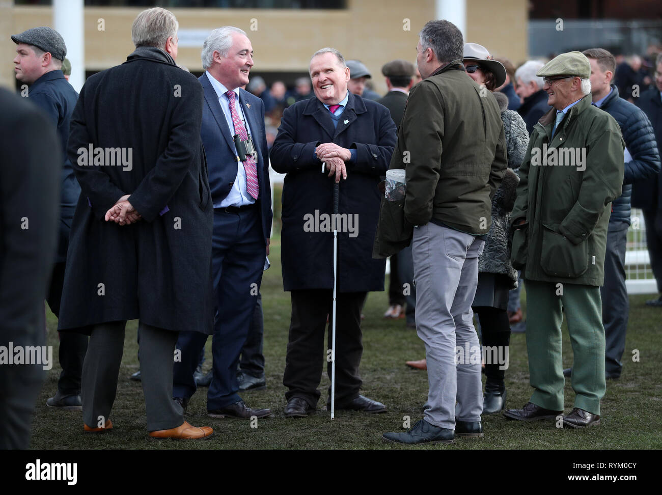 Andrew Gemmell (centre), owner of Paisley Park before the during St Patrick's Thursday of the ...