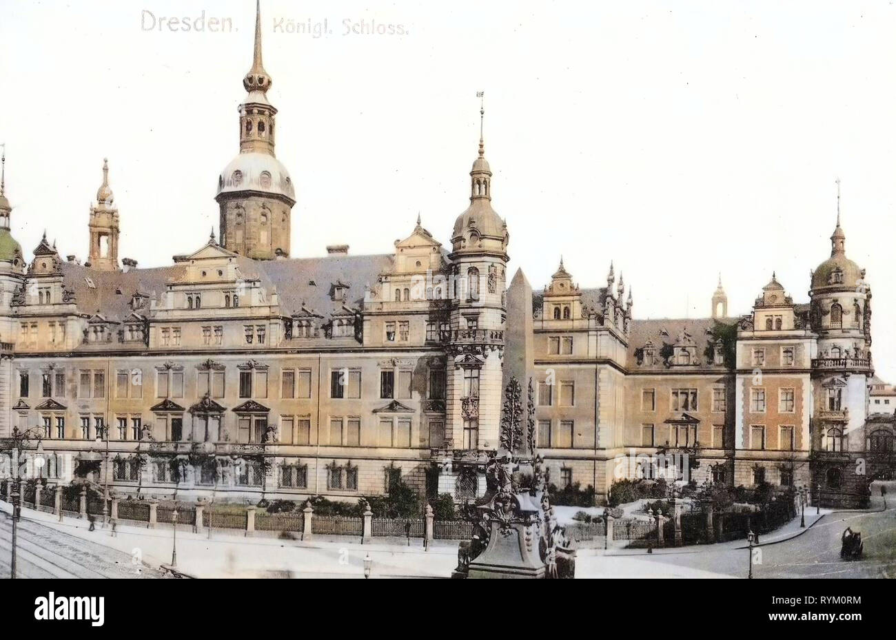 Dresden Castle, Monuments and memorials in Saxony, 1906, Dresden ...