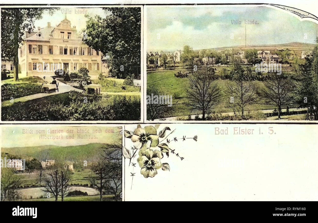 Villas in Saxony, Parks in Saxony, Spa buildings in Saxony, Multiview ...