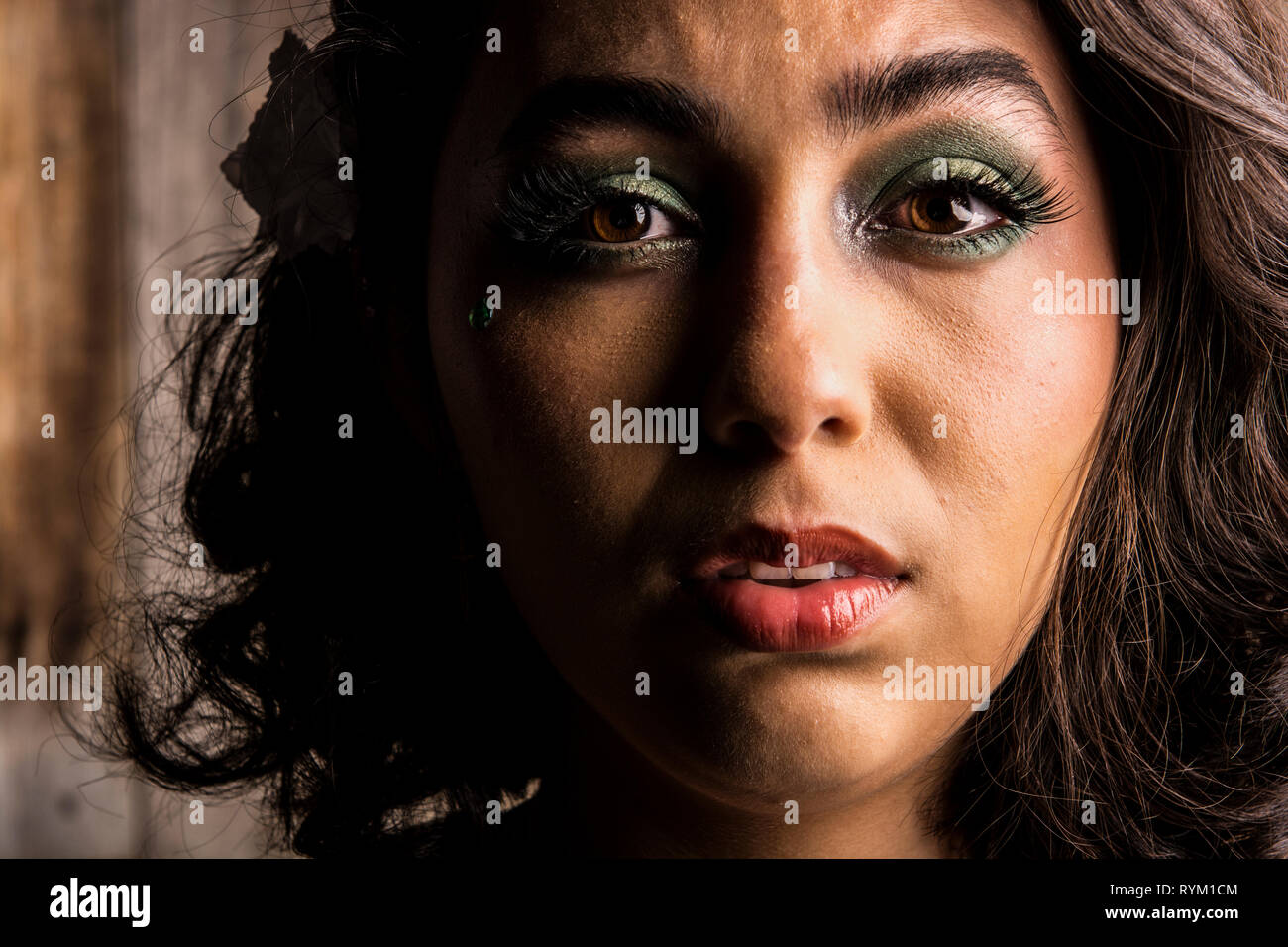 a young woman, 18 years of age, feeling distraught over breaking up ...