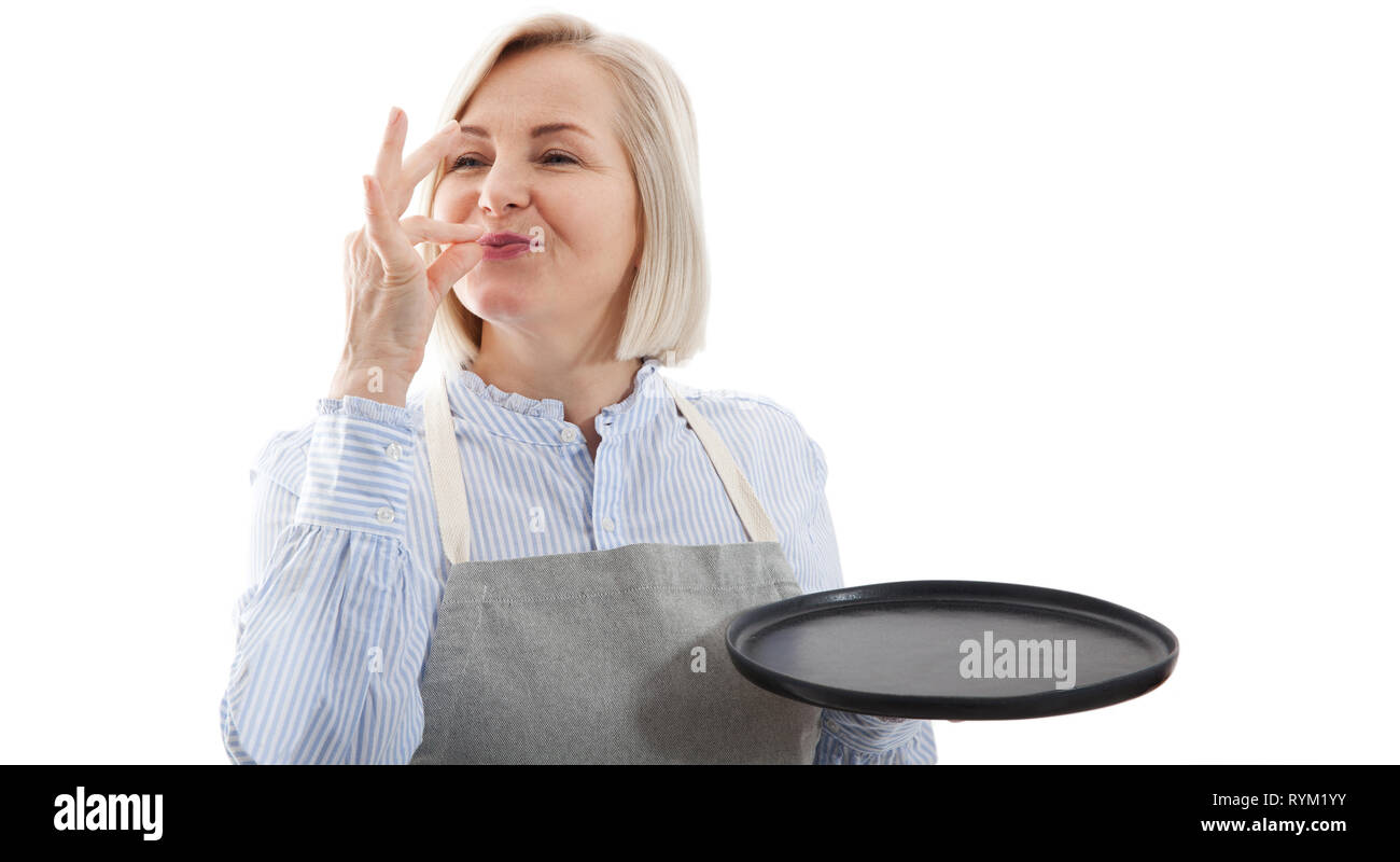 Taste gesture hi-res stock photography and images - Alamy