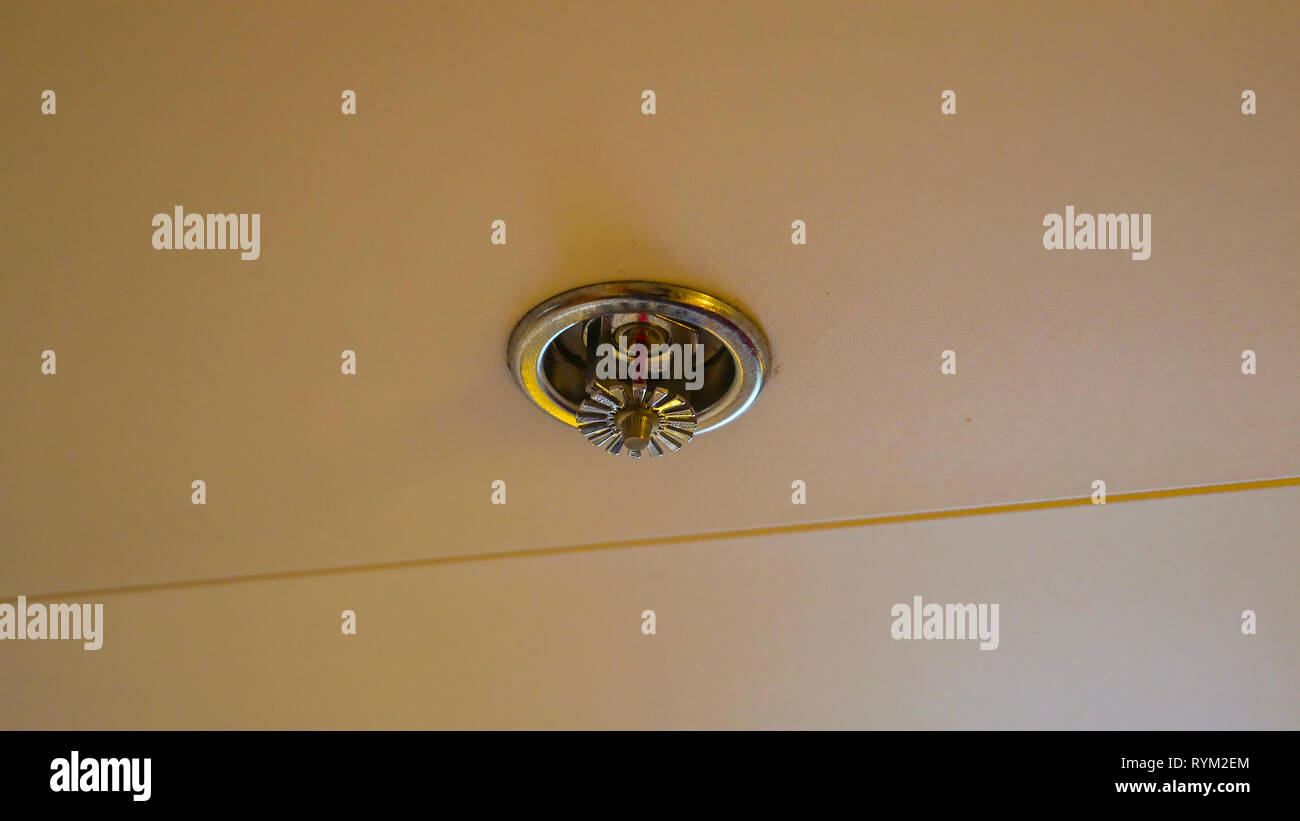 Inside fire sprinkler hi-res stock photography and images - Alamy