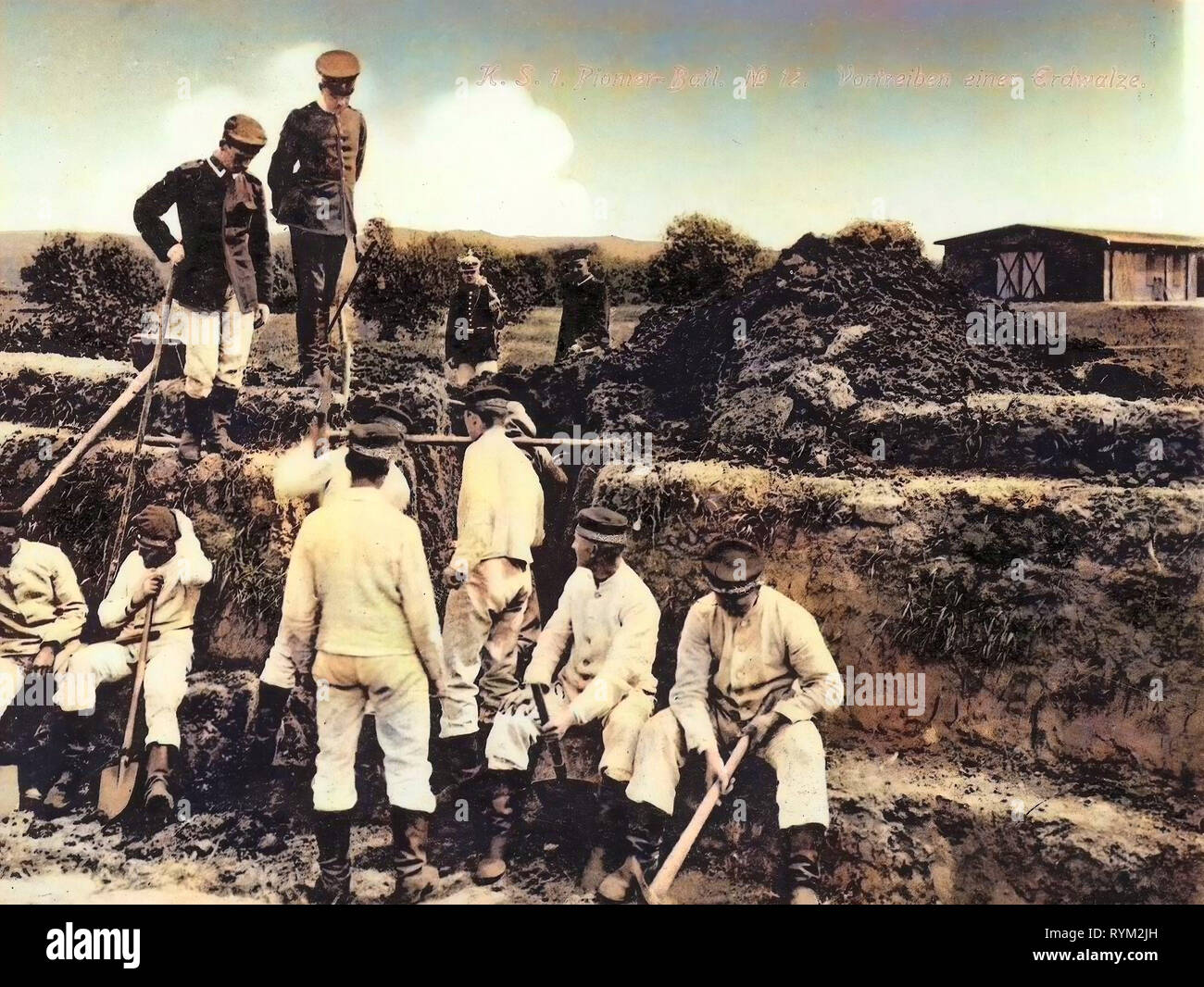 World war 1 trenches hi-res stock photography and images - Alamy
