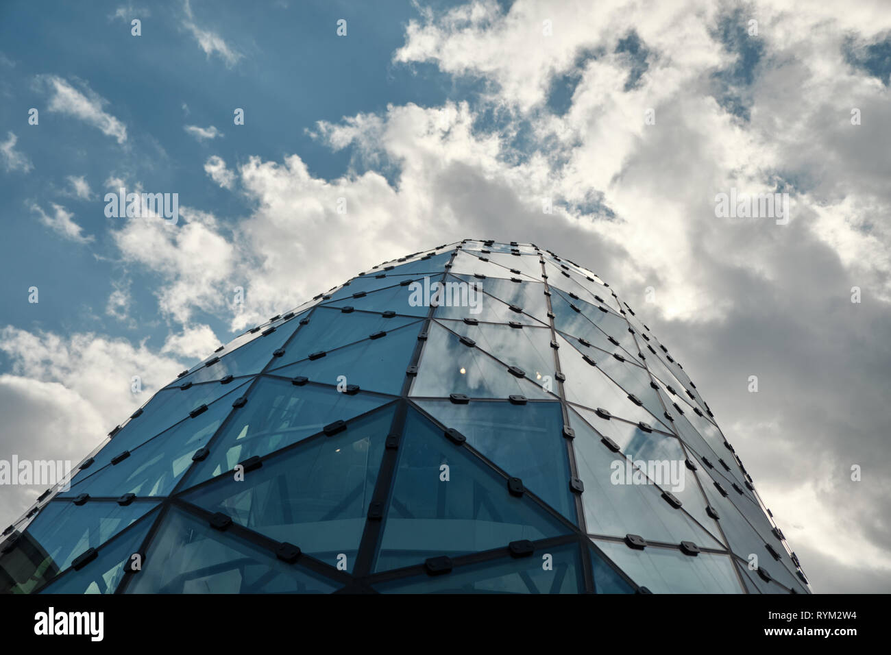 modern architecture and nature concept in eindhoven - Netherlands ...