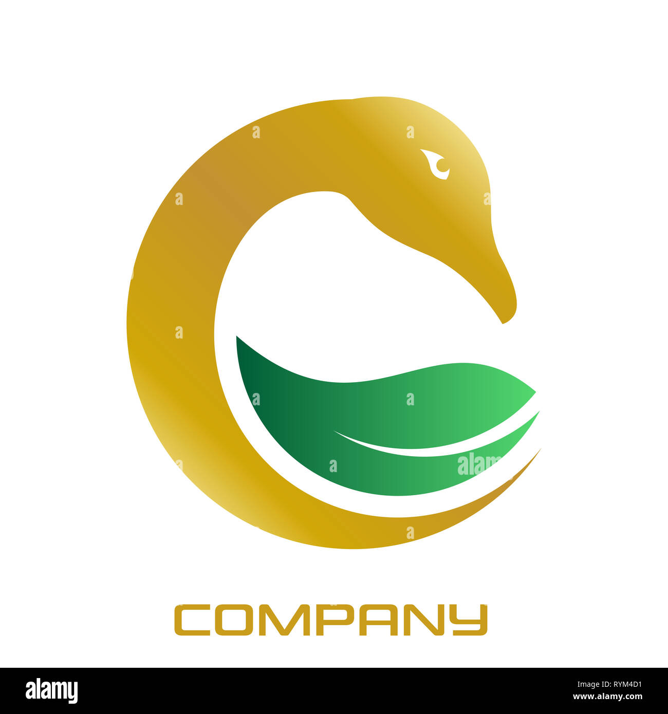 Golden Goose Logo Stock Photo - Alamy