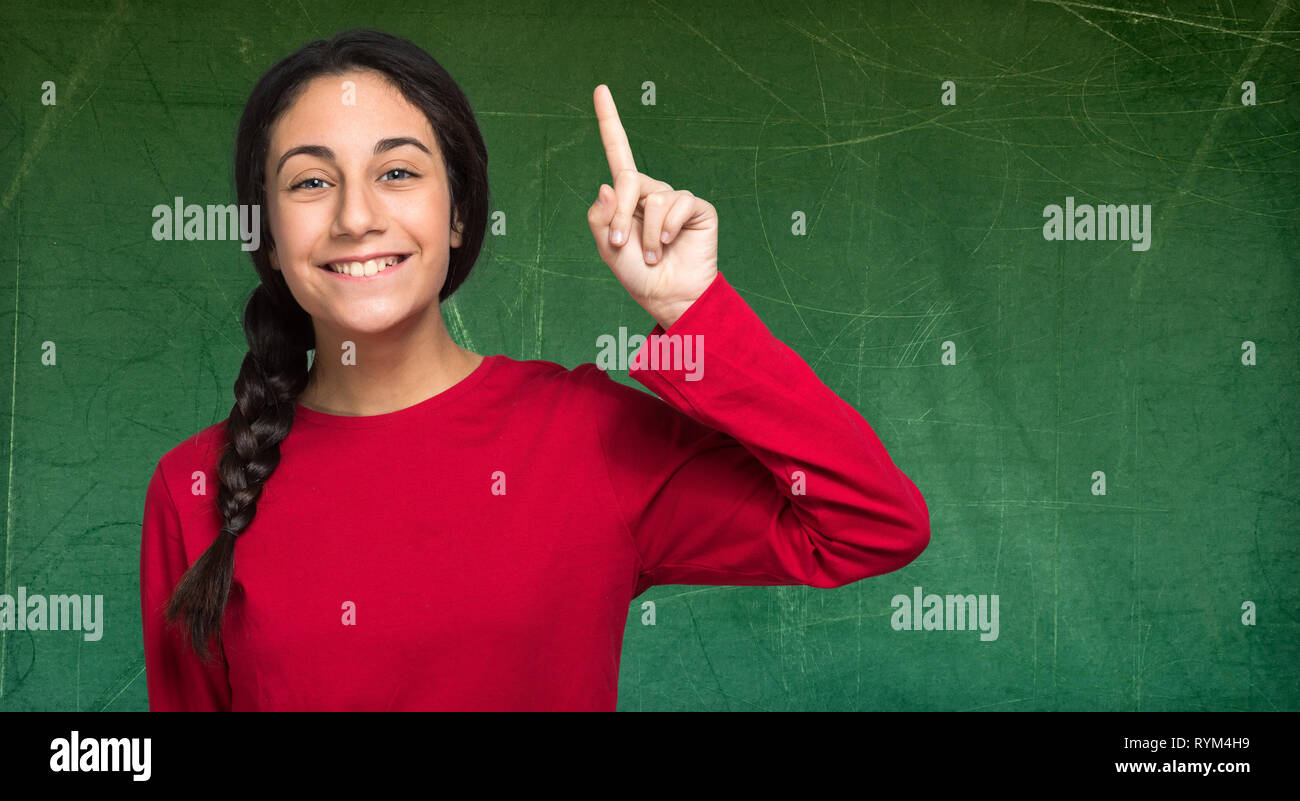Scholar pointing hi-res stock photography and images - Alamy