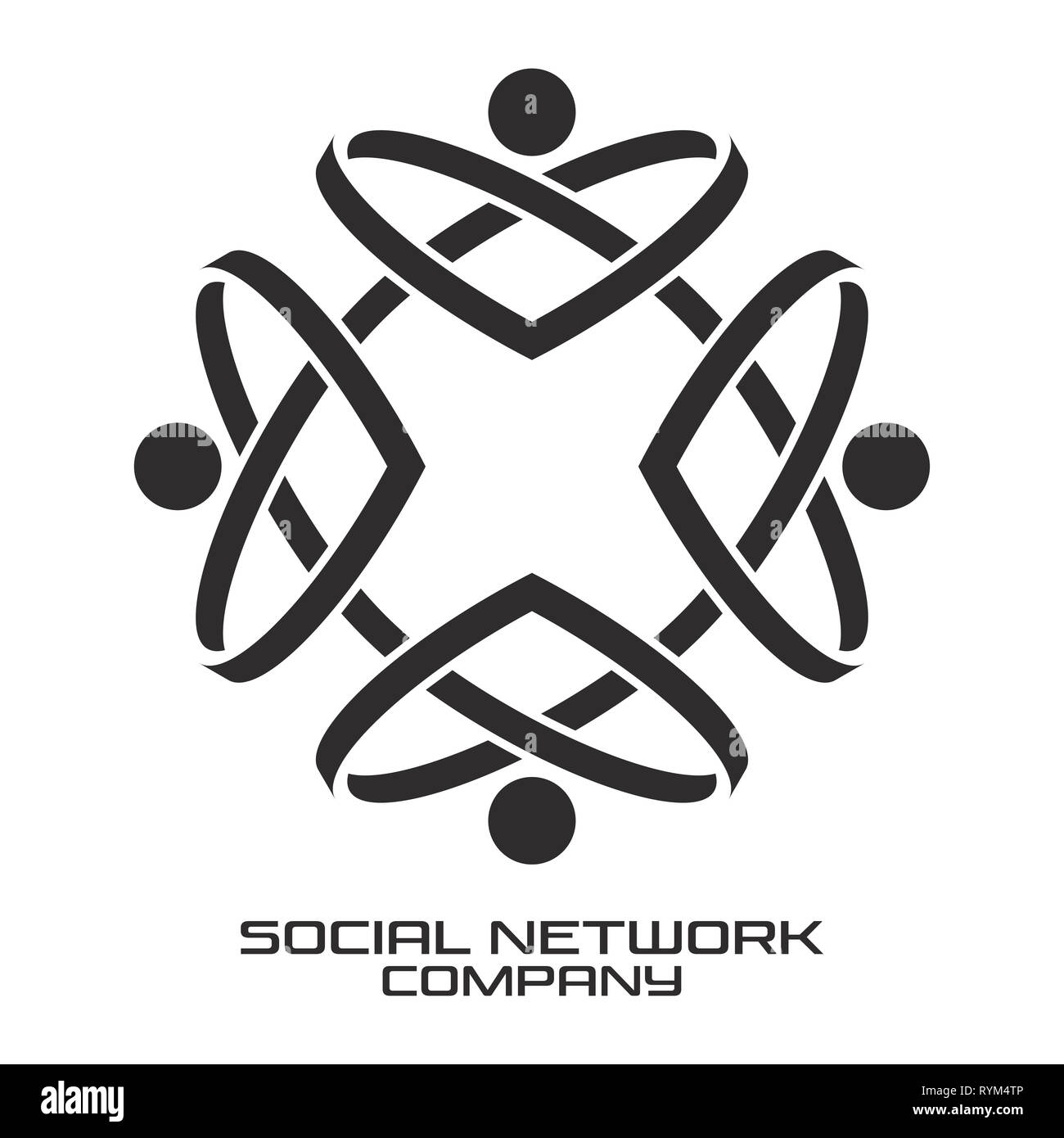 Social network logo Stock Photo - Alamy