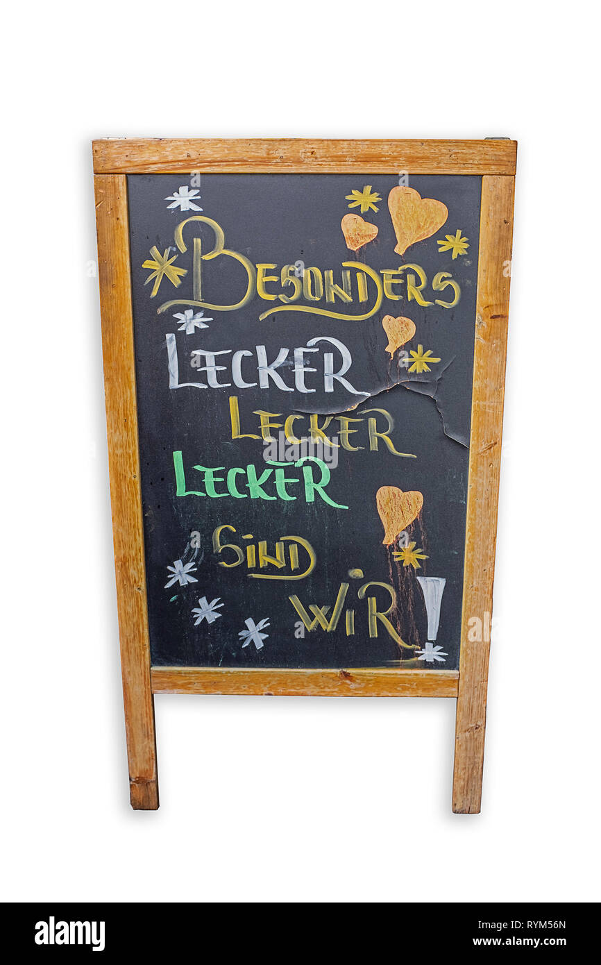 Advertising fast food restaurant Cut Out Stock Images & Pictures - Alamy