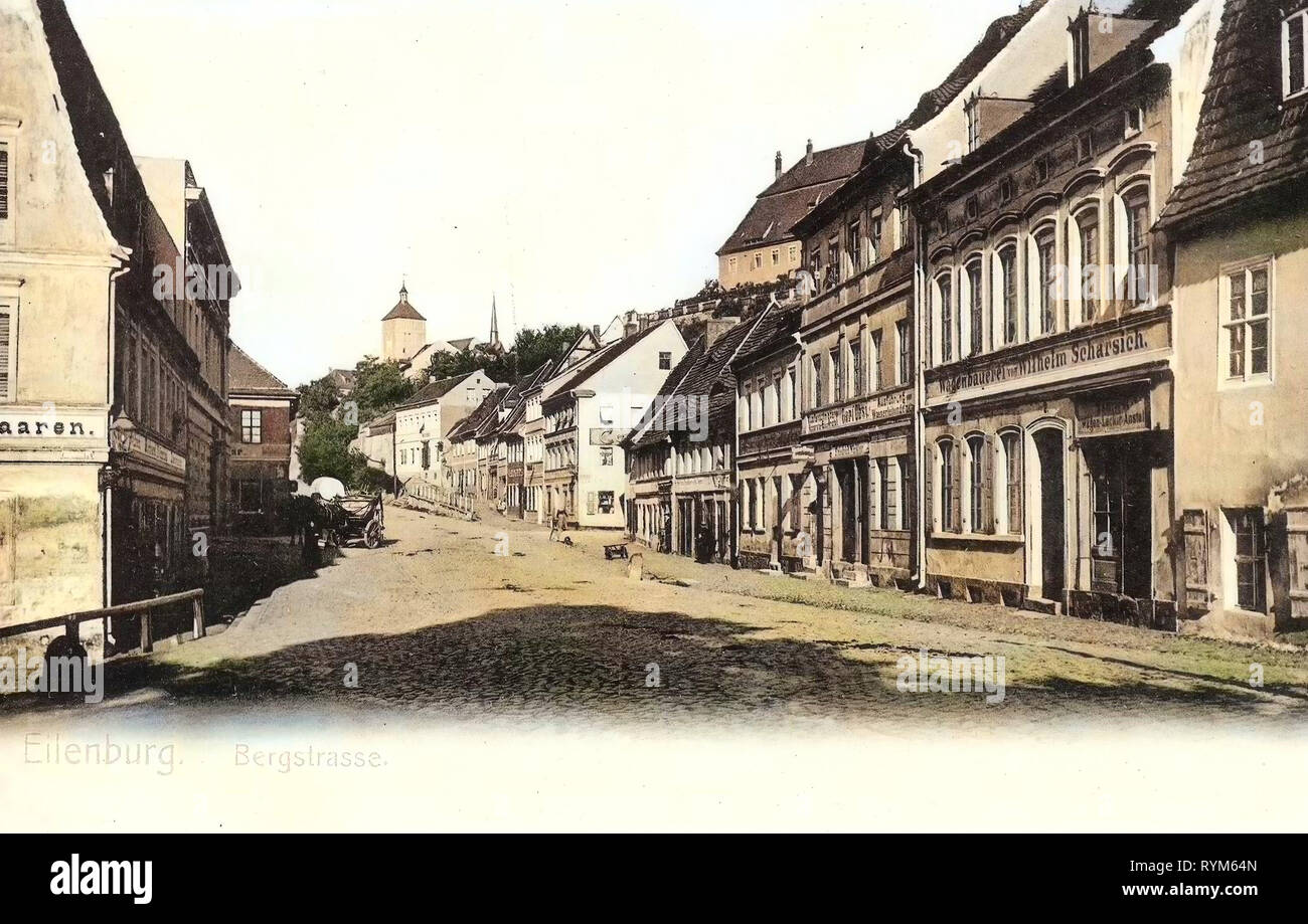 Buildings in Eilenburg, 1903, Landkreis Nordsachsen, Eilenburg ...