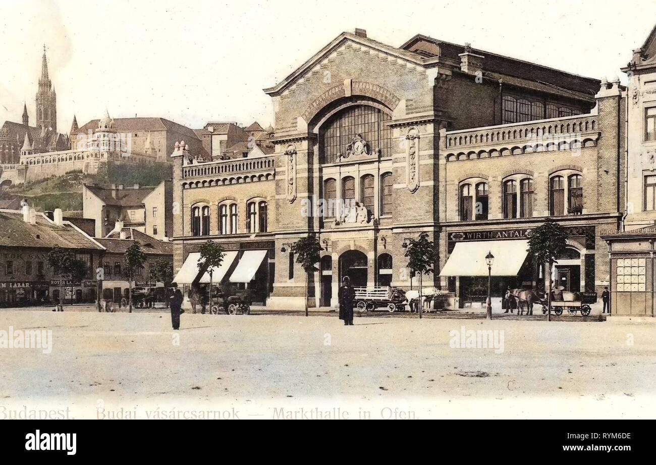 Market hall at batthyany ter hi-res stock photography and images - Alamy