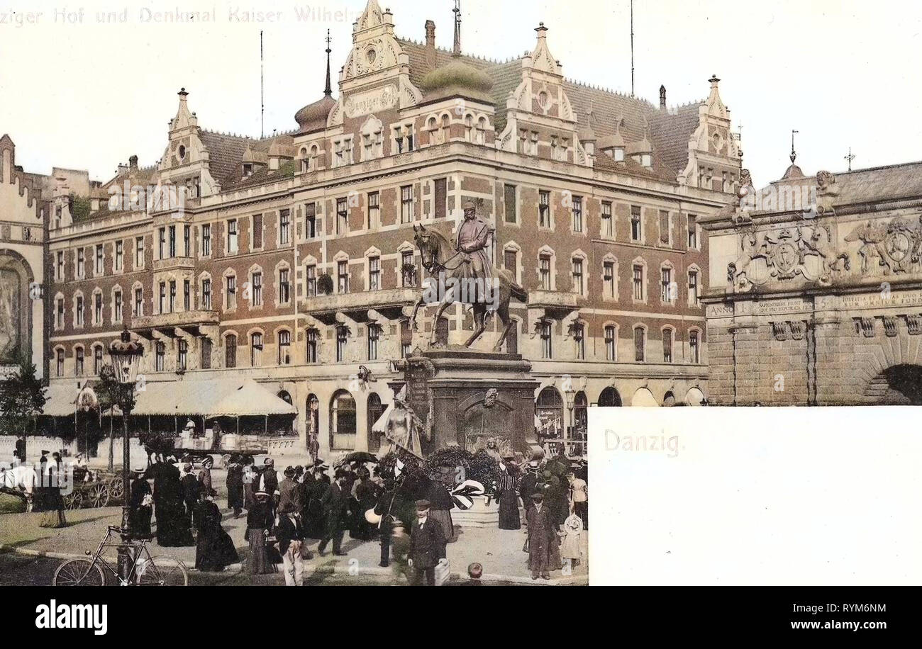 History of Gdańsk, 1903, Pomeranian Voivodeship, Danzig, Danziger Hof ...