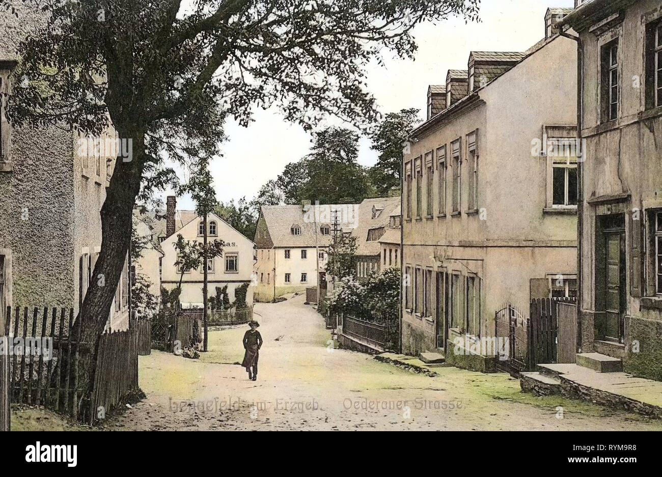 Buildings in Erzgebirgskreis, Pockau-Lengefeld, 1905, Erzgebirgskreis ...