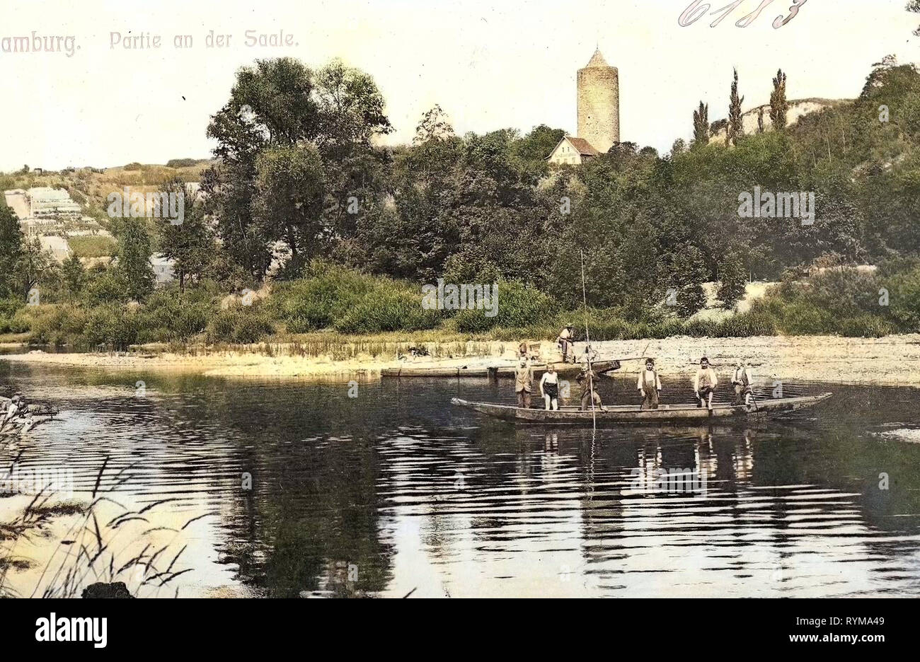 Camburg, Defense towers in Thuringia, Ships in Germany, 1905, Thuringia ...