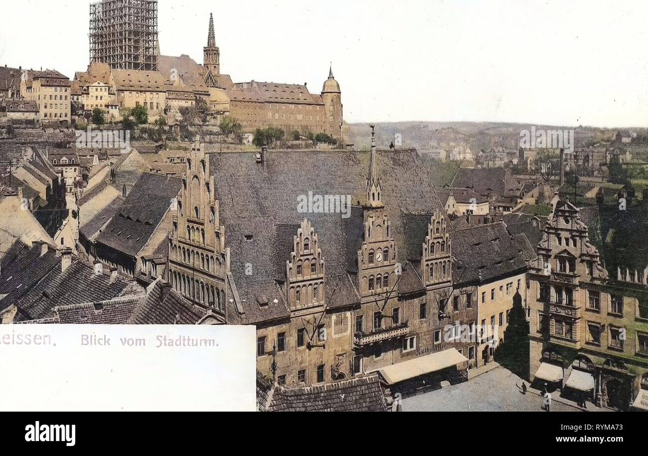 Our Lady churches in Saxony, Churches in Meißen, Scaffolding in Saxony ...