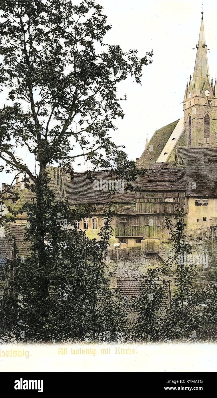 Churches in Leisnig, Buildings in Leisnig, 1905, Landkreis ...