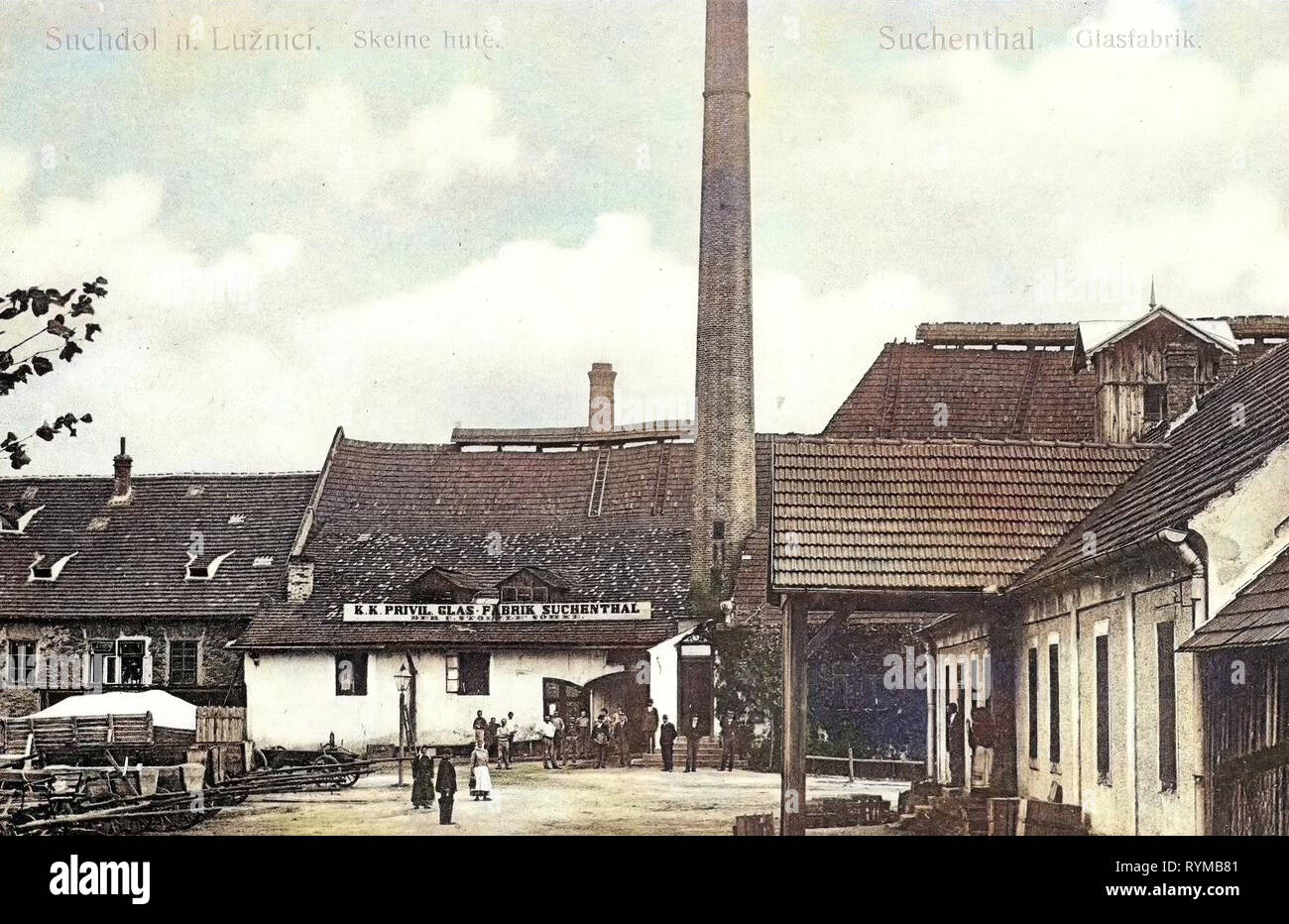 Industry in South Bohemian Region, Suchdol nad Lužnicí, 1905, South ...