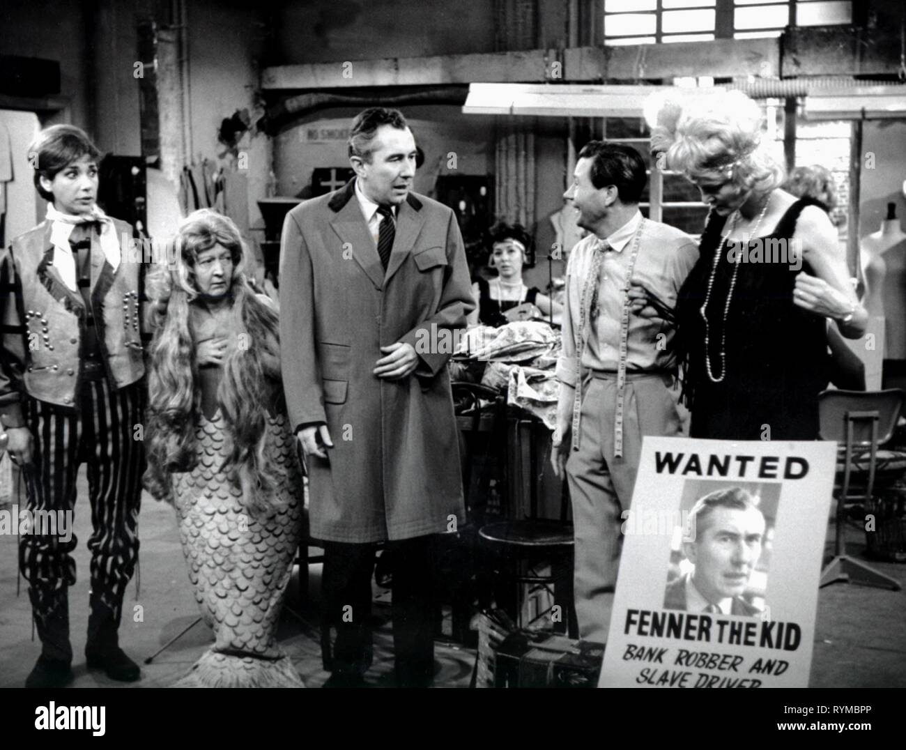 KARLIN,JONES,VARNEY, THE RAG TRADE, 1977 Stock Photo - Alamy