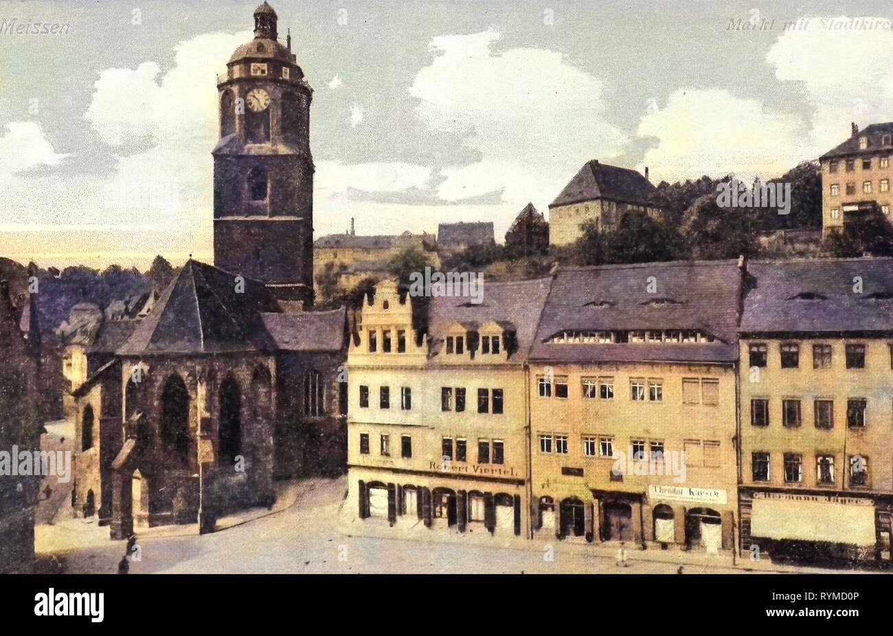 Buildings in Meißen, Market squares in Landkreis Meißen, Frauenkirche ...