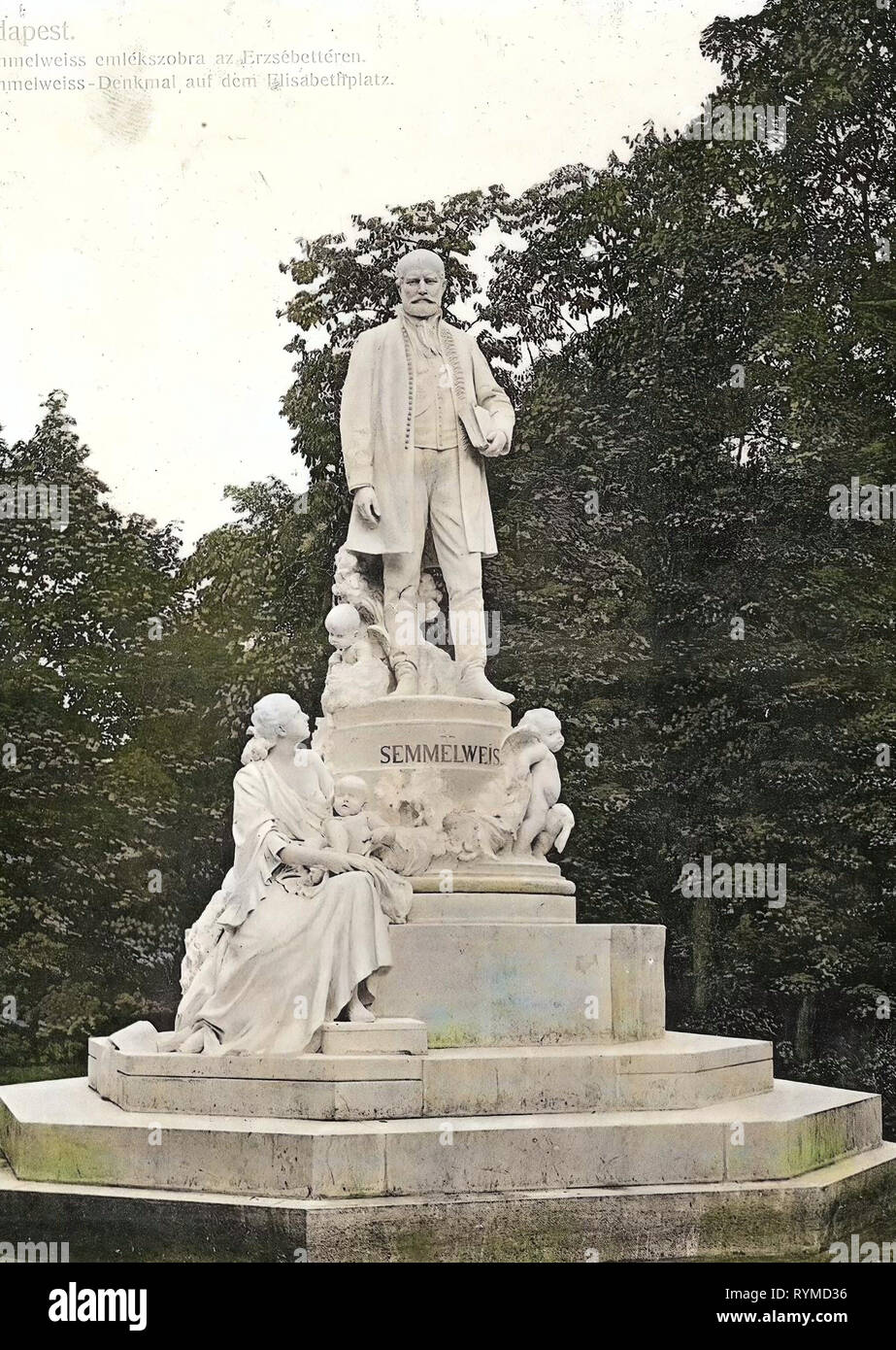 Monument of Ignaz Semmelweis by Alajos Stróbl, 1906, Budapest ...