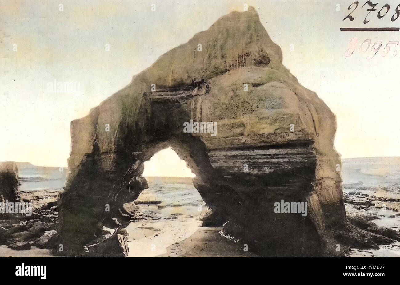Natural arches in California, La Jolla, San Diego, 1906, California ...