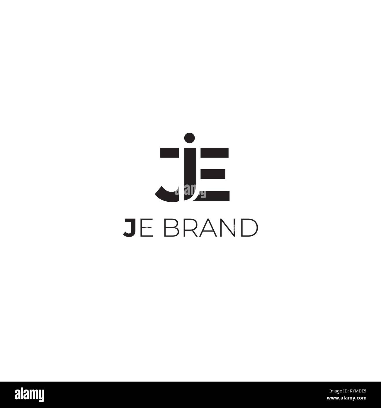 Je logo hi-res stock photography and images - Alamy
