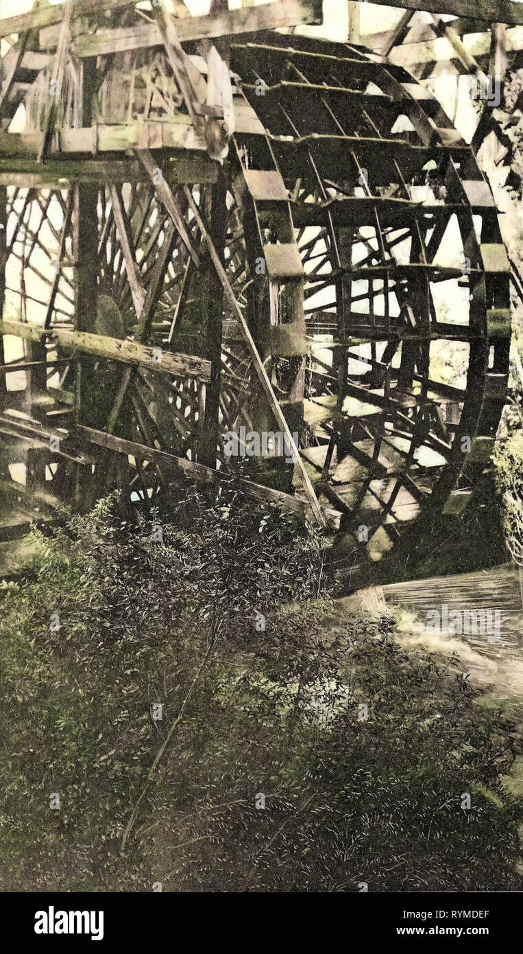 Water wheels in the United States, Redding, California, 1906, Cal ...