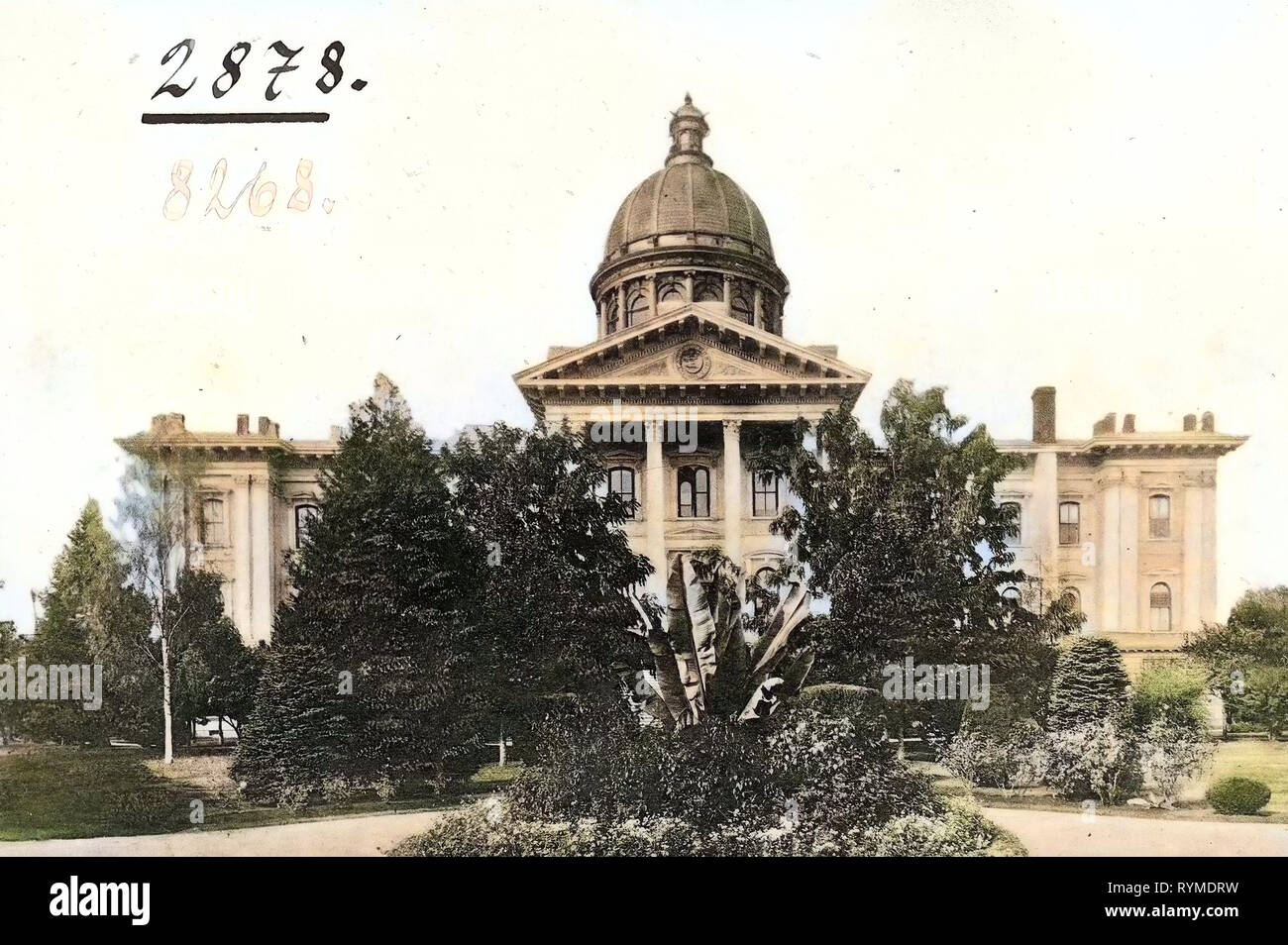 Oregon State Capitol, 1906, Oregon, Salem, Ore., State Capitol Building ...