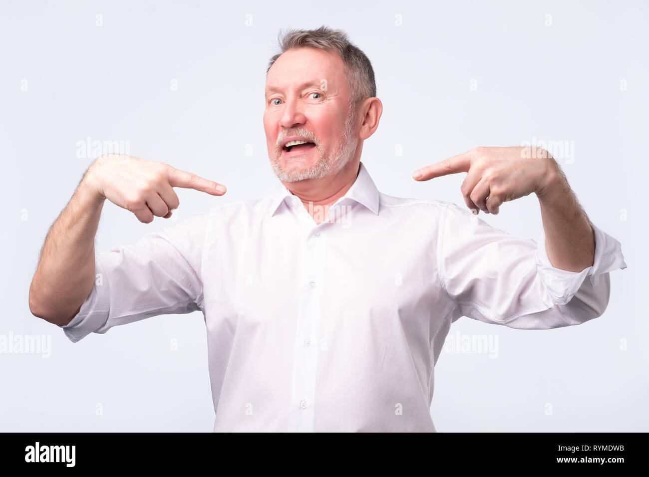 Handsome happy man pointing himself hi-res stock photography and images ... Handsome happy man pointing himself hi-res stock photography and images ...