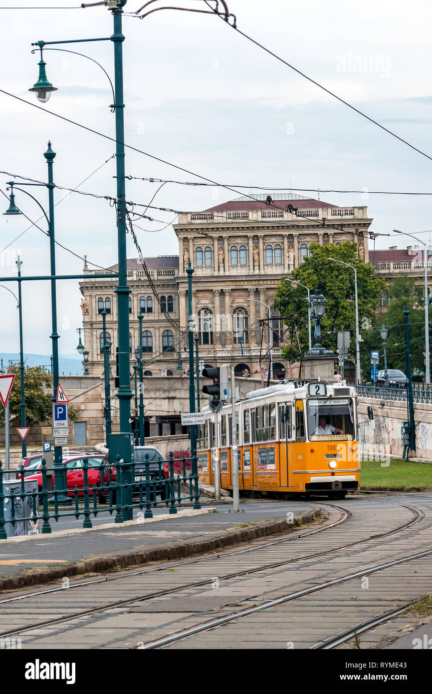 Famous Tramway two in Budapest Stock Photo - Alamy