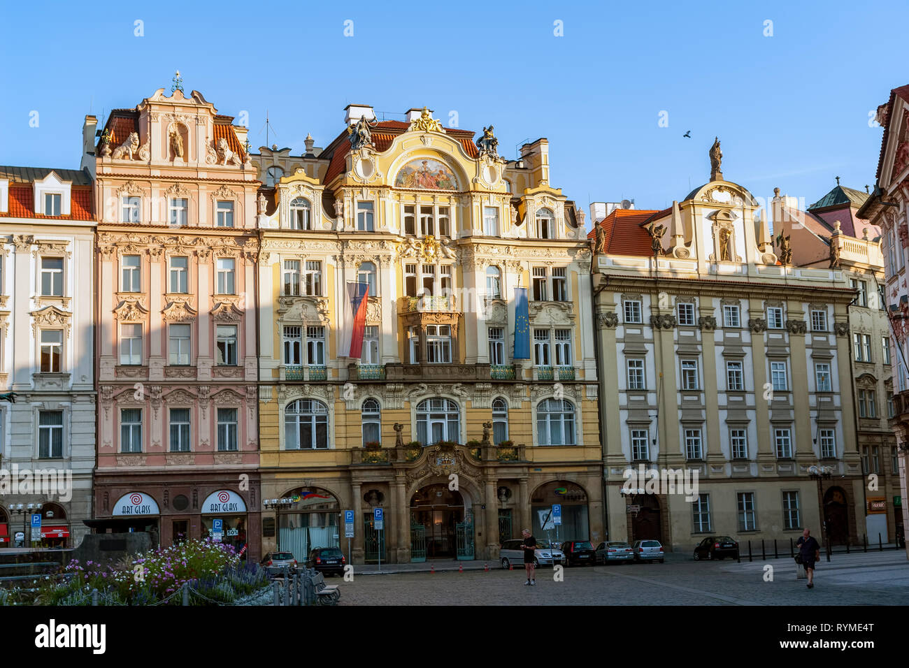 Prague rococo architecture hi-res stock photography and images - Alamy