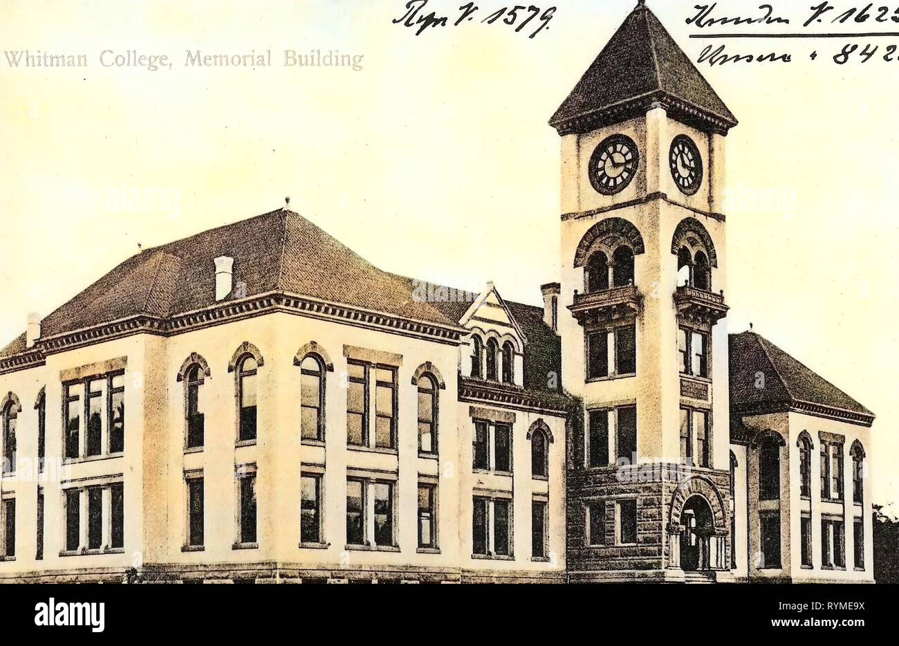 Clocks in the United States, 1906, Washington (state), Walla Walla ...