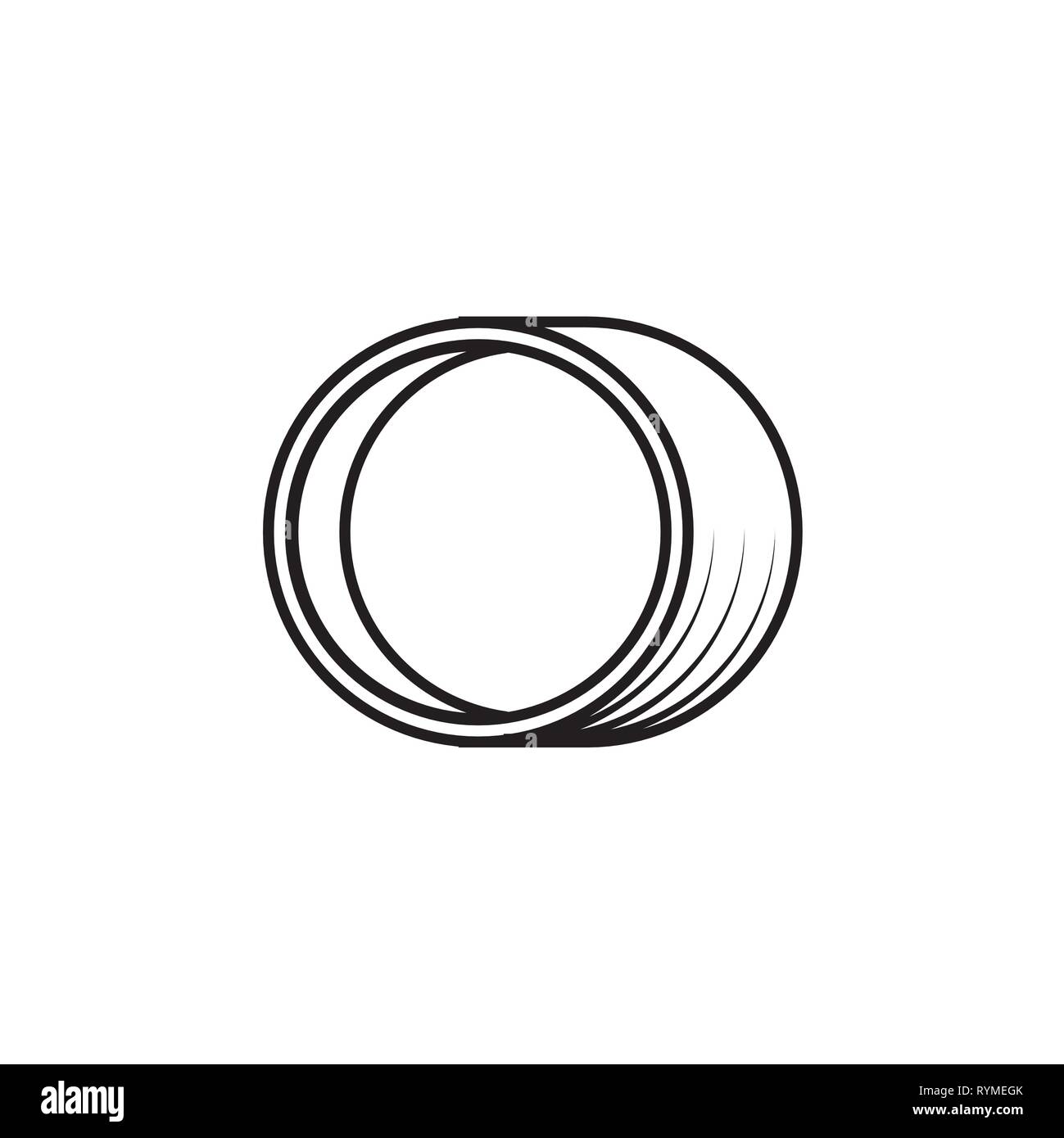 Wedding ring vector vectors black and Black and White Stock Photos ...