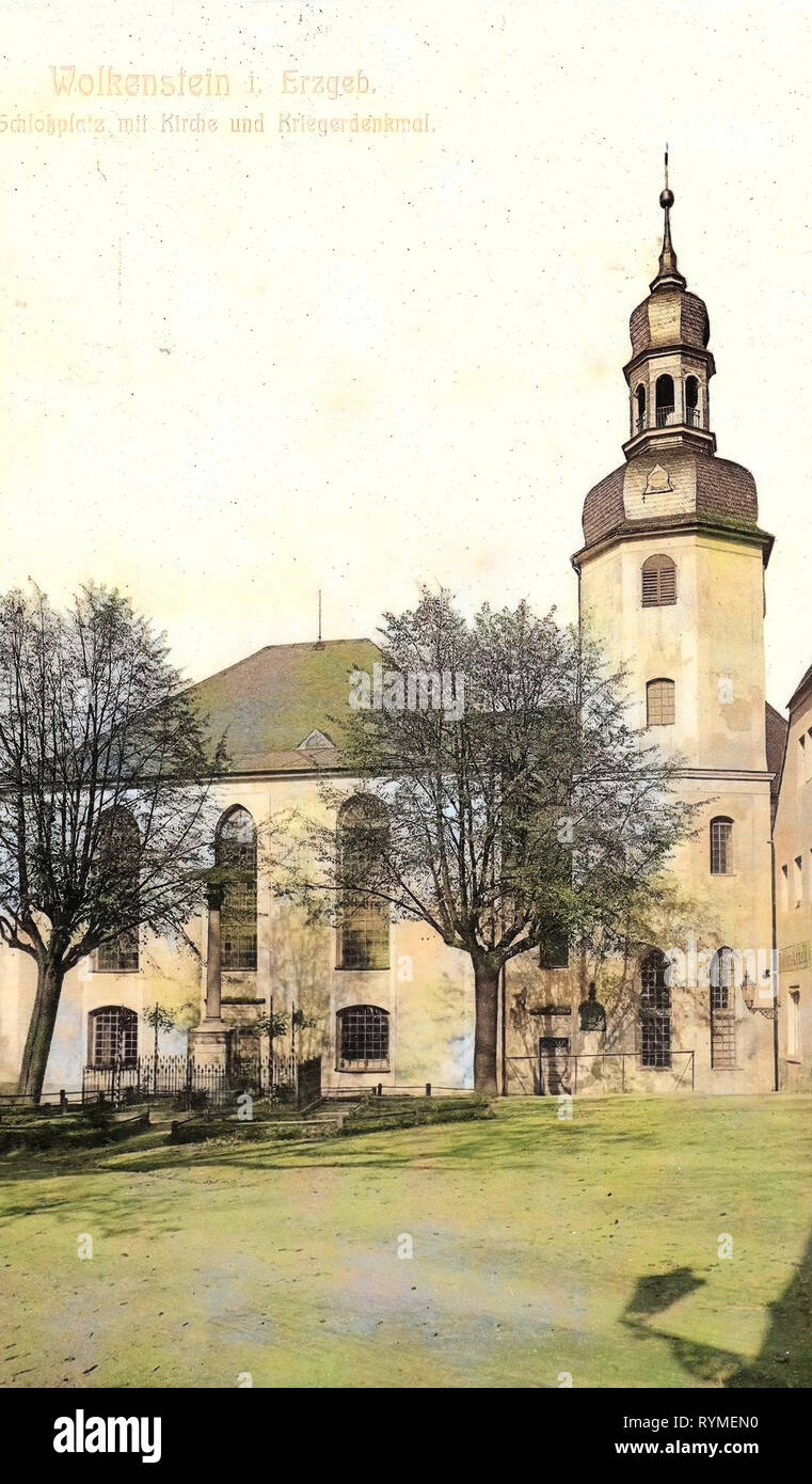 Churches in wolkenstein erzgebirge hi-res stock photography and images ...