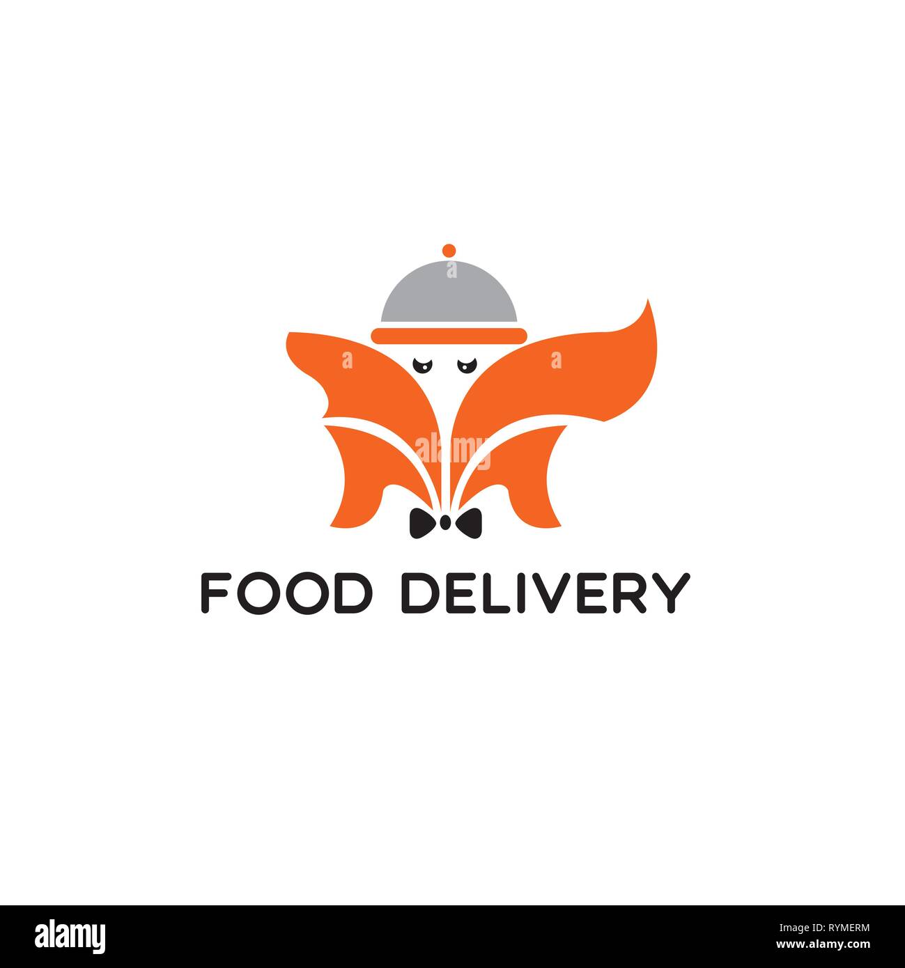 Food delivery vector logo Stock Vector Image & Art - Alamy