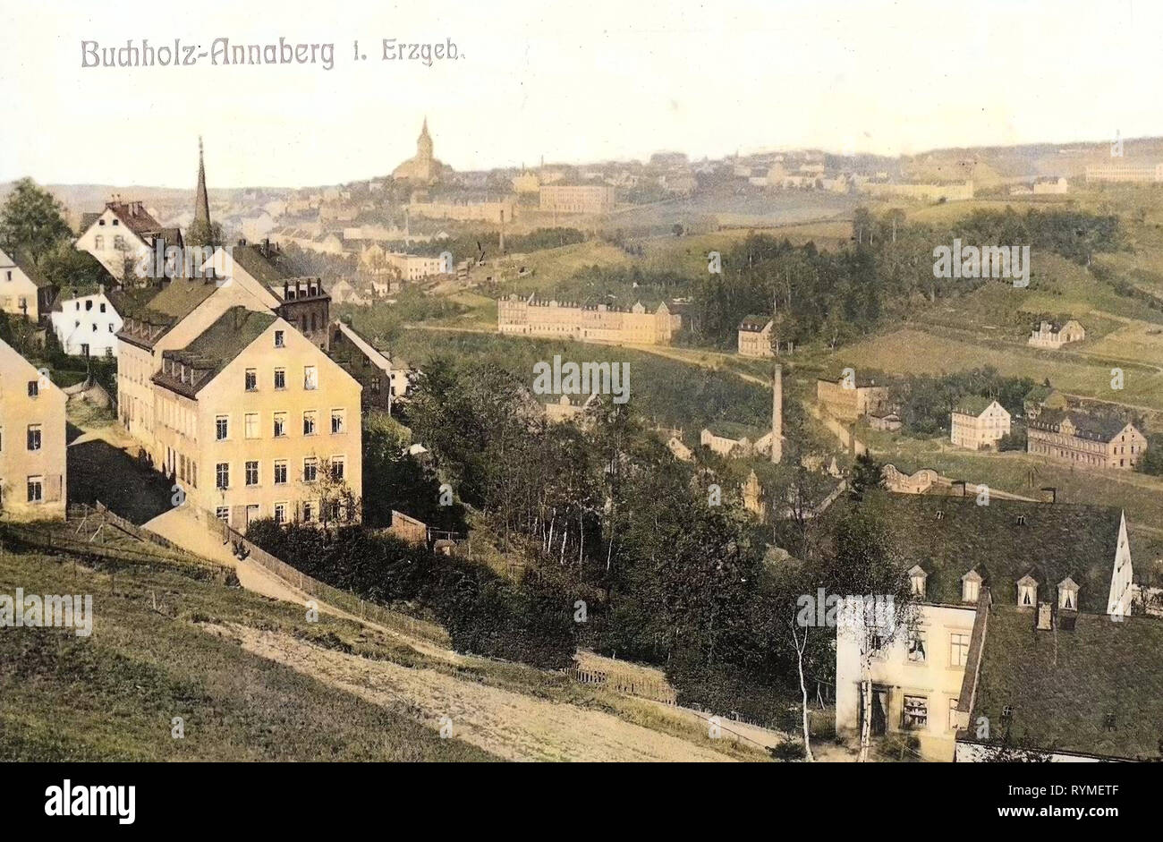 Buildings in annaberg buchholz hi-res stock photography and images - Alamy