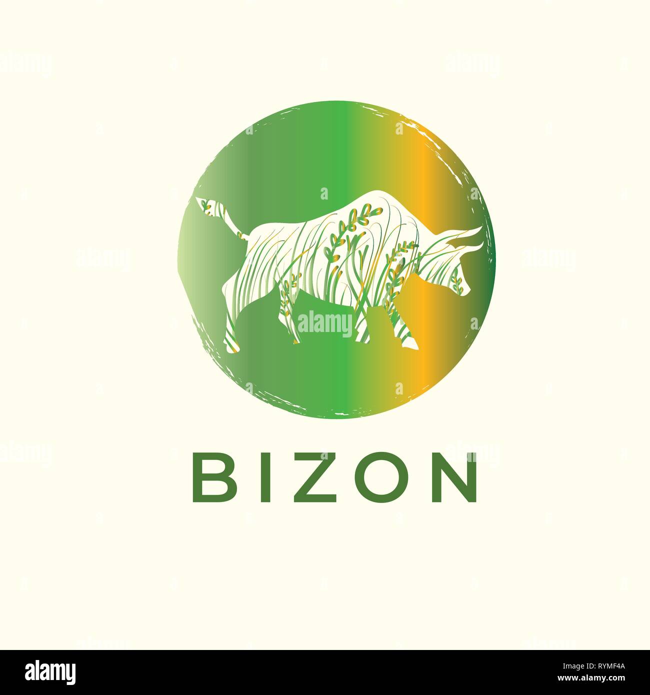 Beef vector logo. Buffalo emblem Stock Vector Image & Art - Alamy