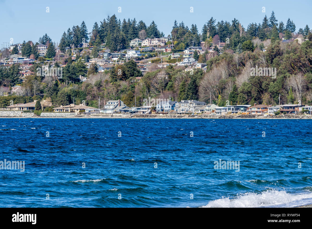 A view of home facing the Puget Sound in theShorewood area of Burien ...