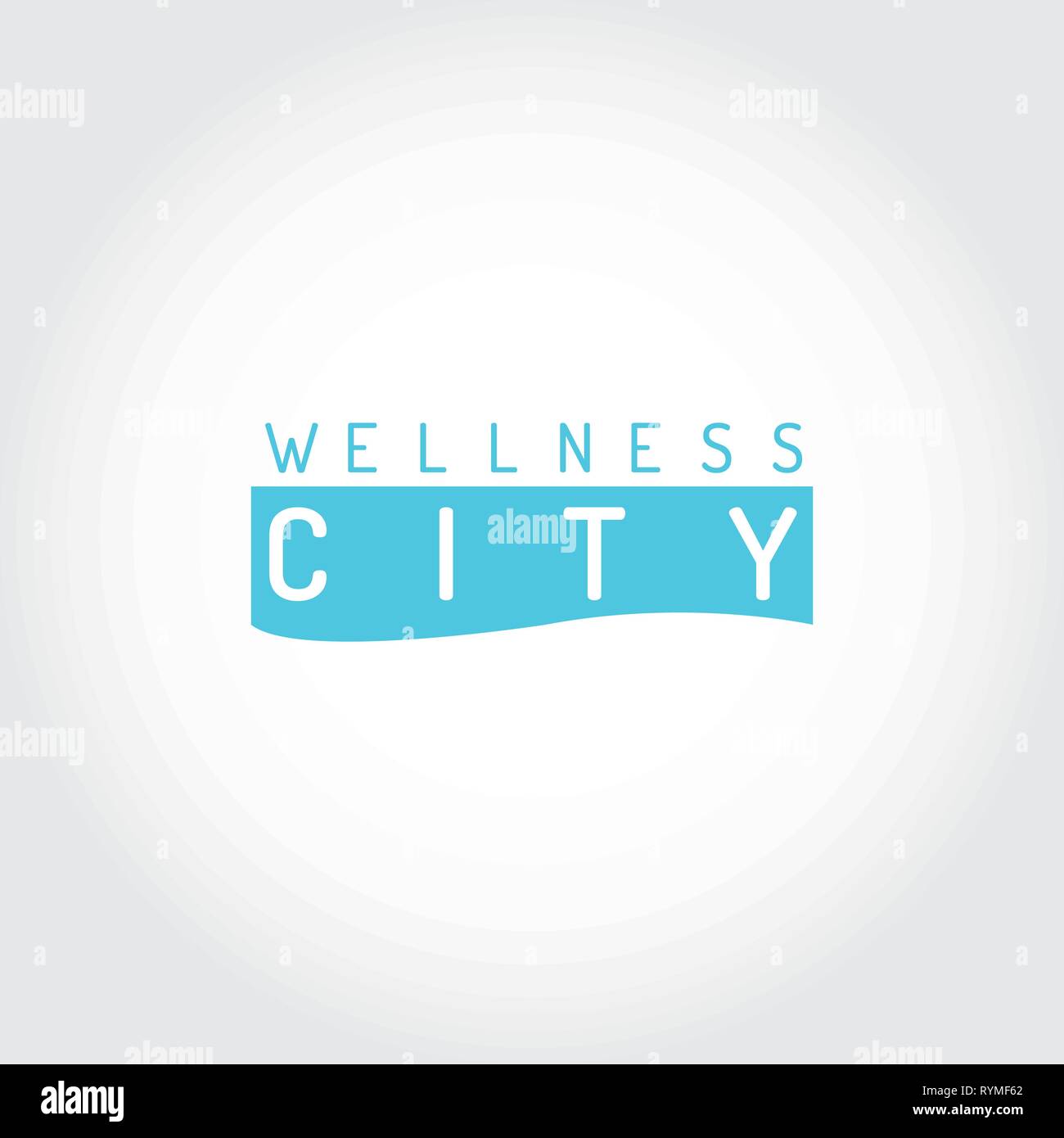 Wellness vector logo. Healthcare emblem Stock Vector Image & Art - Alamy