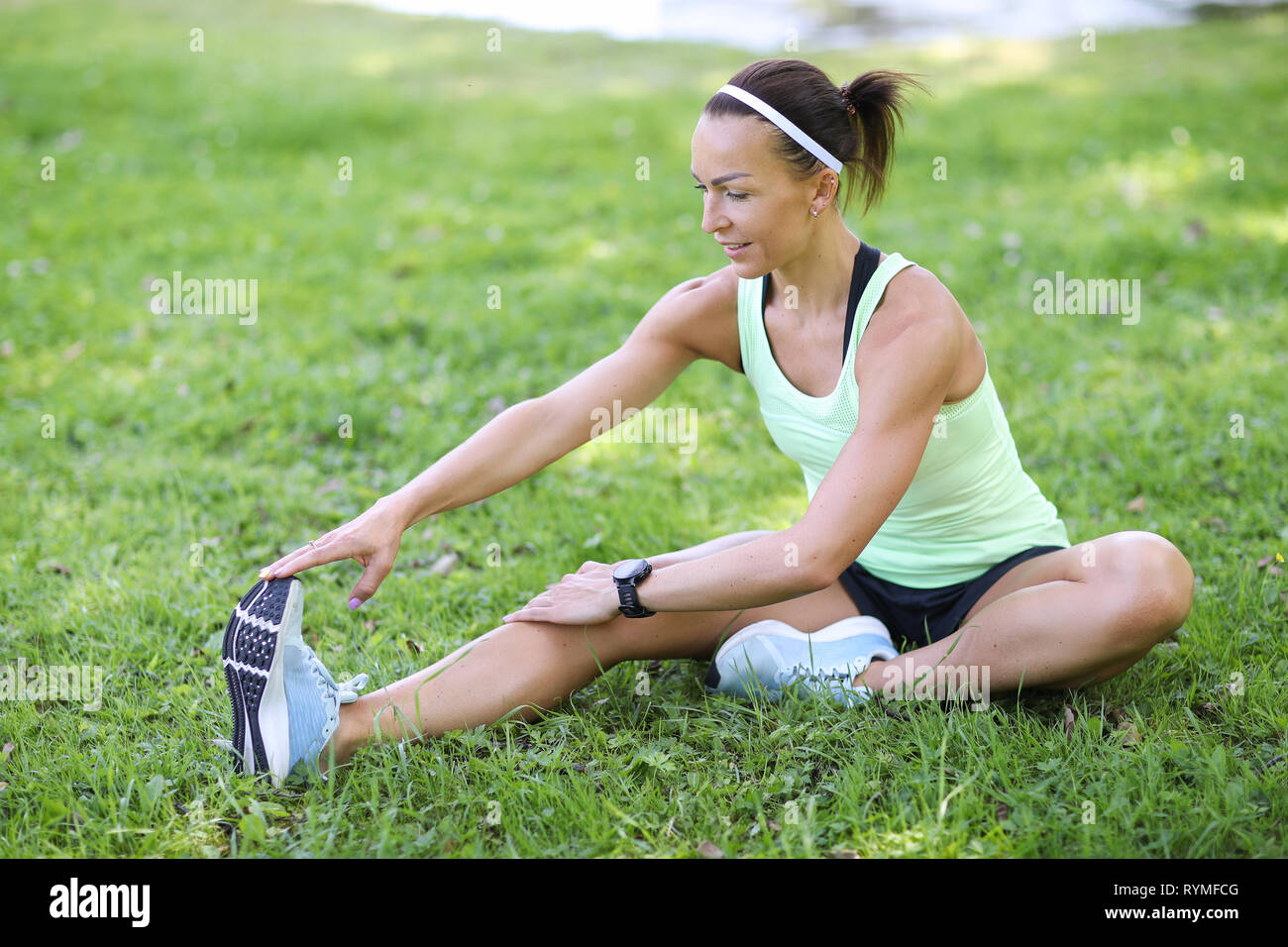 Sport outdoor during the day Stock Photo - Alamy