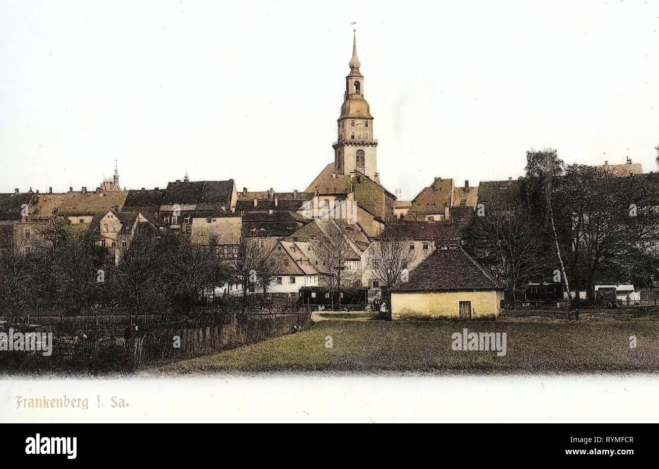 Churches in Frankenberg/Sa., Buildings in Frankenberg/Sa., 1907 ...