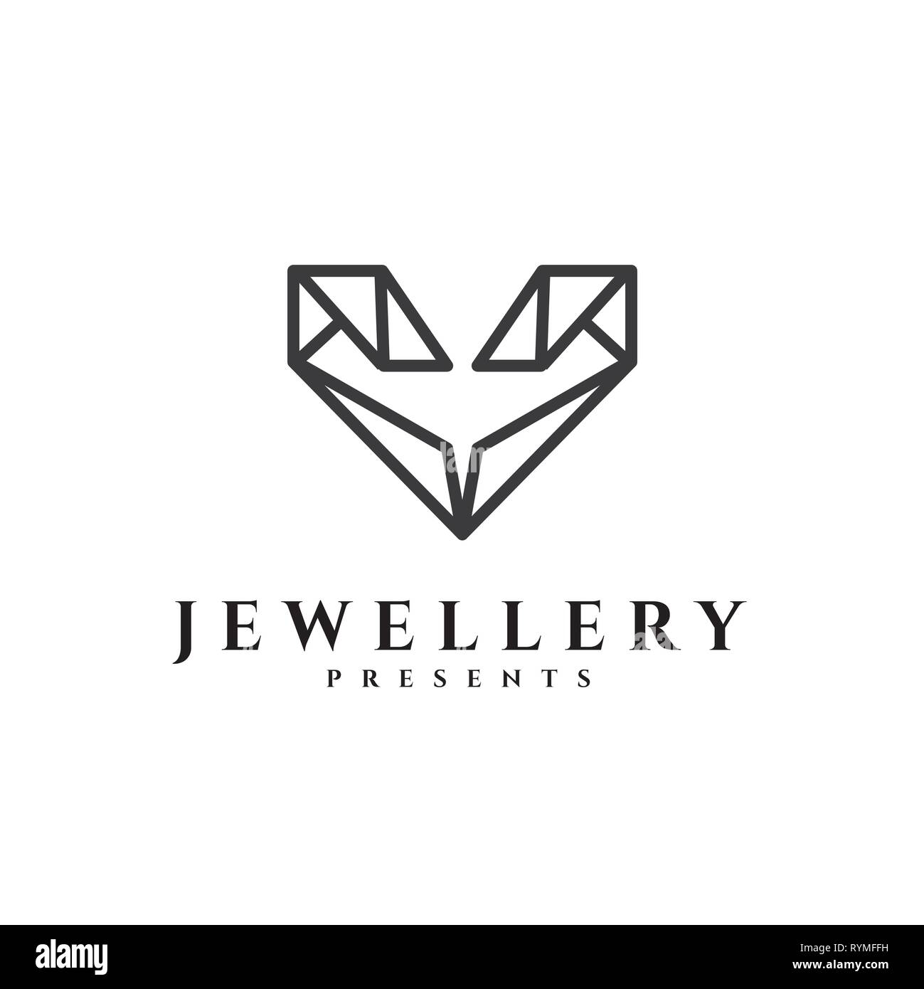Jewellery vector logo Stock Vector Image & Art - Alamy