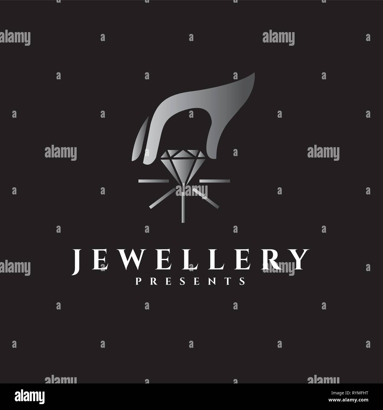 Jewellery vector logo Stock Vector Image & Art - Alamy
