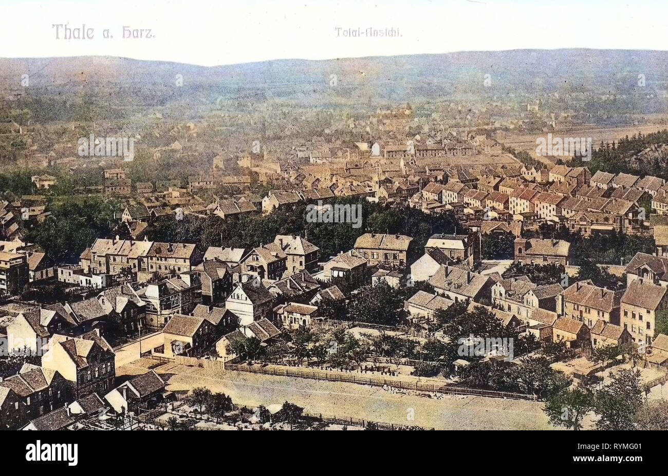 Views of Thale, 1907, Saxony-Anhalt, Thale, Germany Stock Photo - Alamy