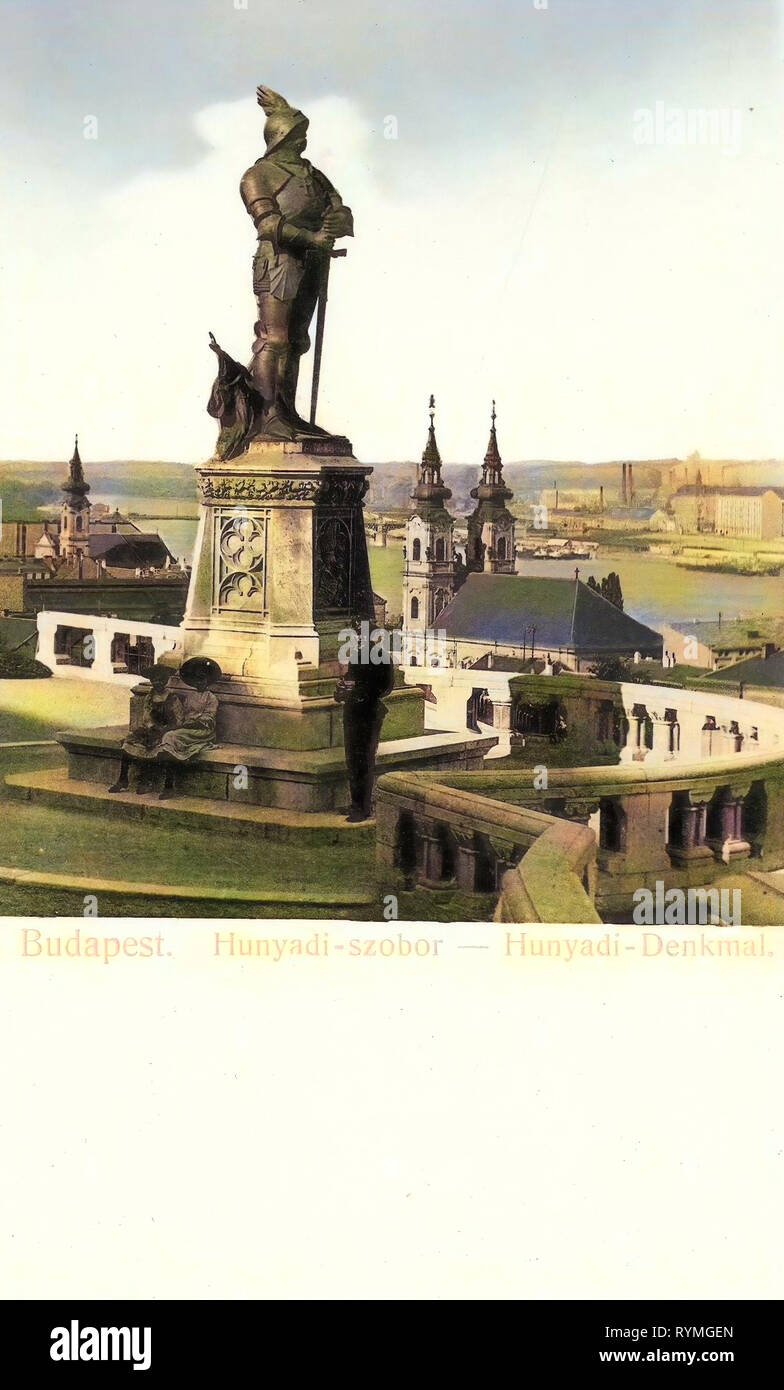 Statue of John Hunyadi by István Tóth (Budapest), Churches in Budapest ...