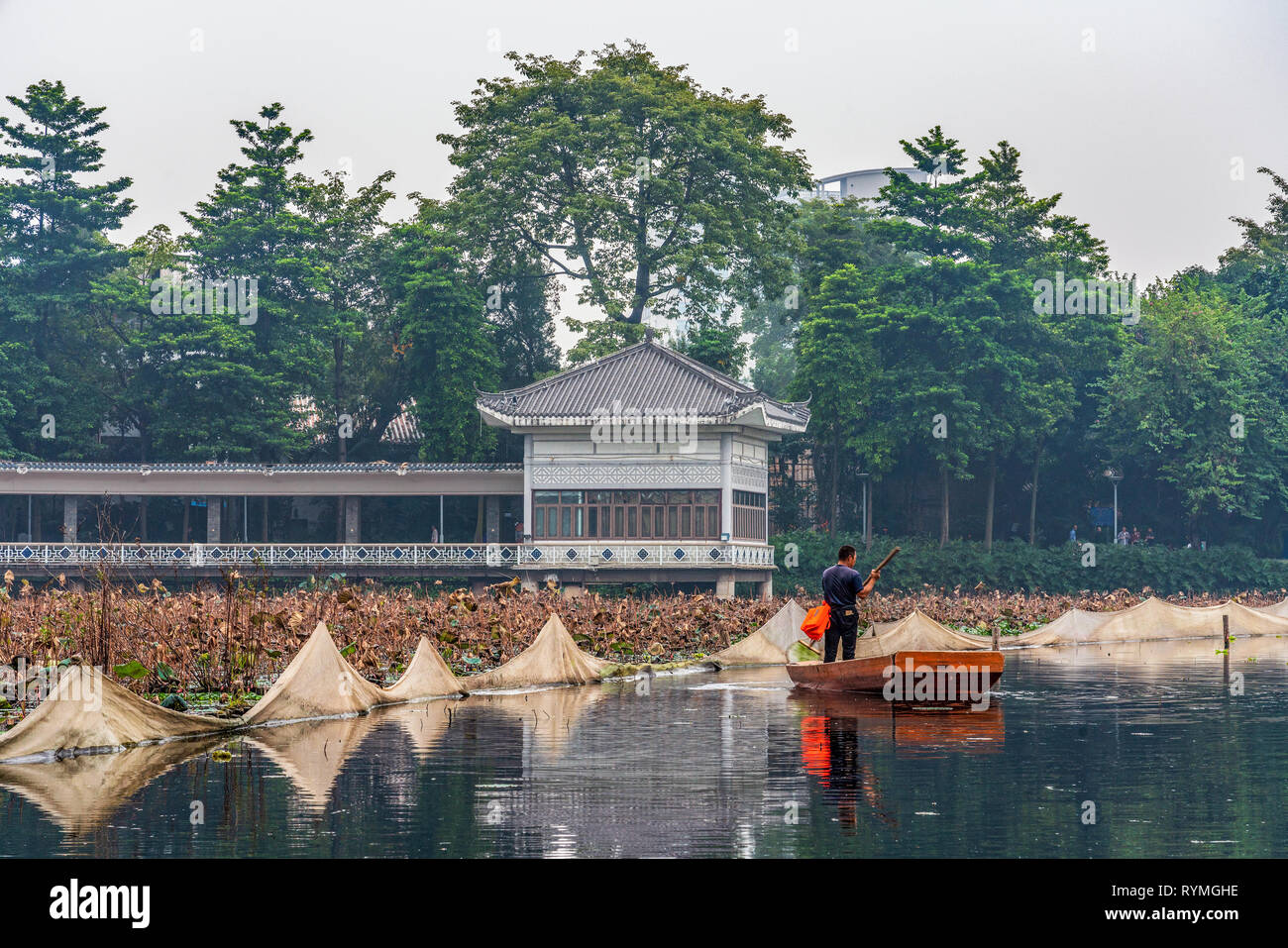 Guangzhou liwan lake park hi-res stock photography and images - Alamy