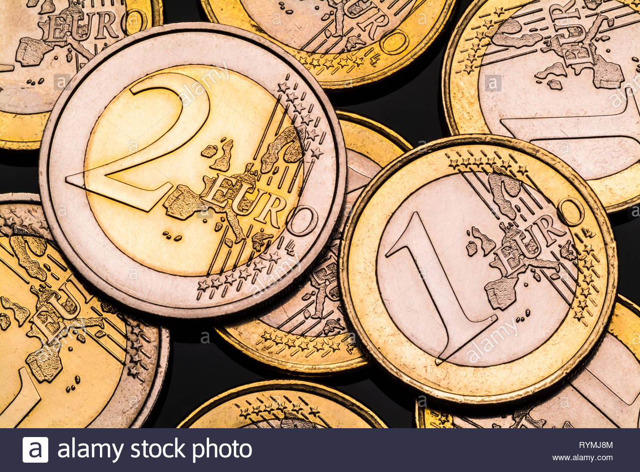 Map Of Europe Euro Coins High Resolution Stock Photography and Images ...